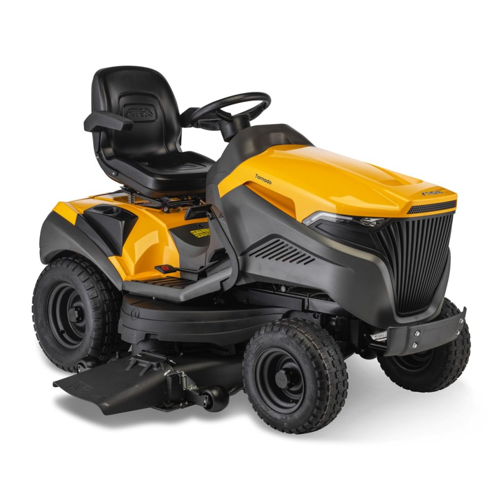 STIGA TORNADO 9121 W PETROL RIDE ON MOWER - Meldrums